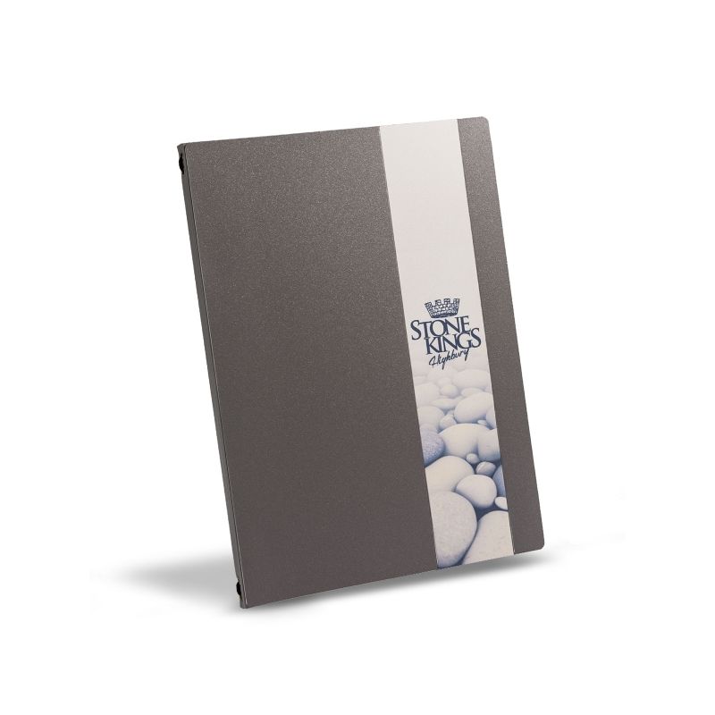 Metal menu covers | Titan Elegance Exclusive to MenuShop