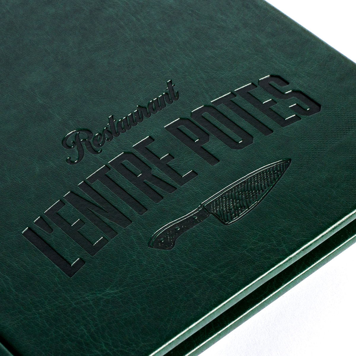Kensington Gatefold Menu