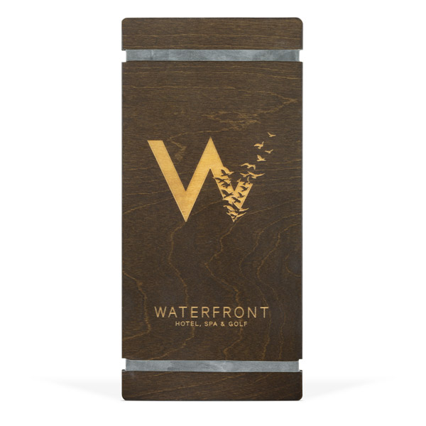 Customised wooden menu boards | Restaurant elastic tariff menu boards